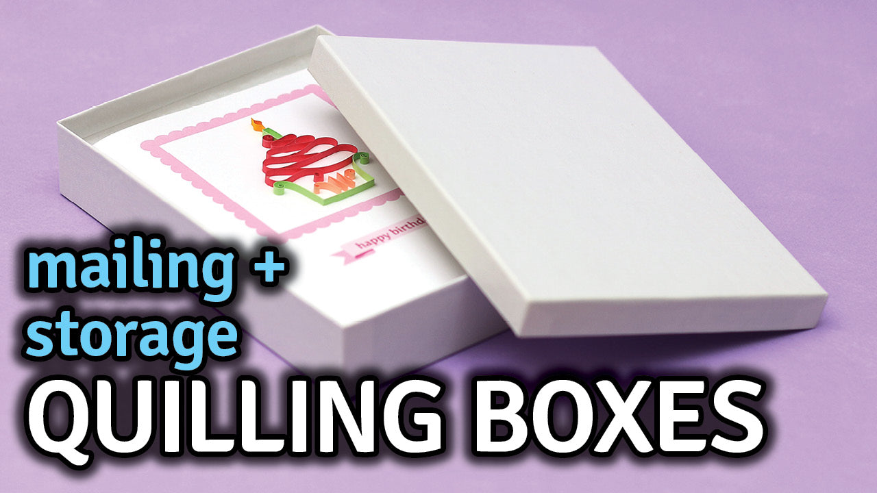 How to Mail Quilling and Other Box Storage Ideas – PaperZen