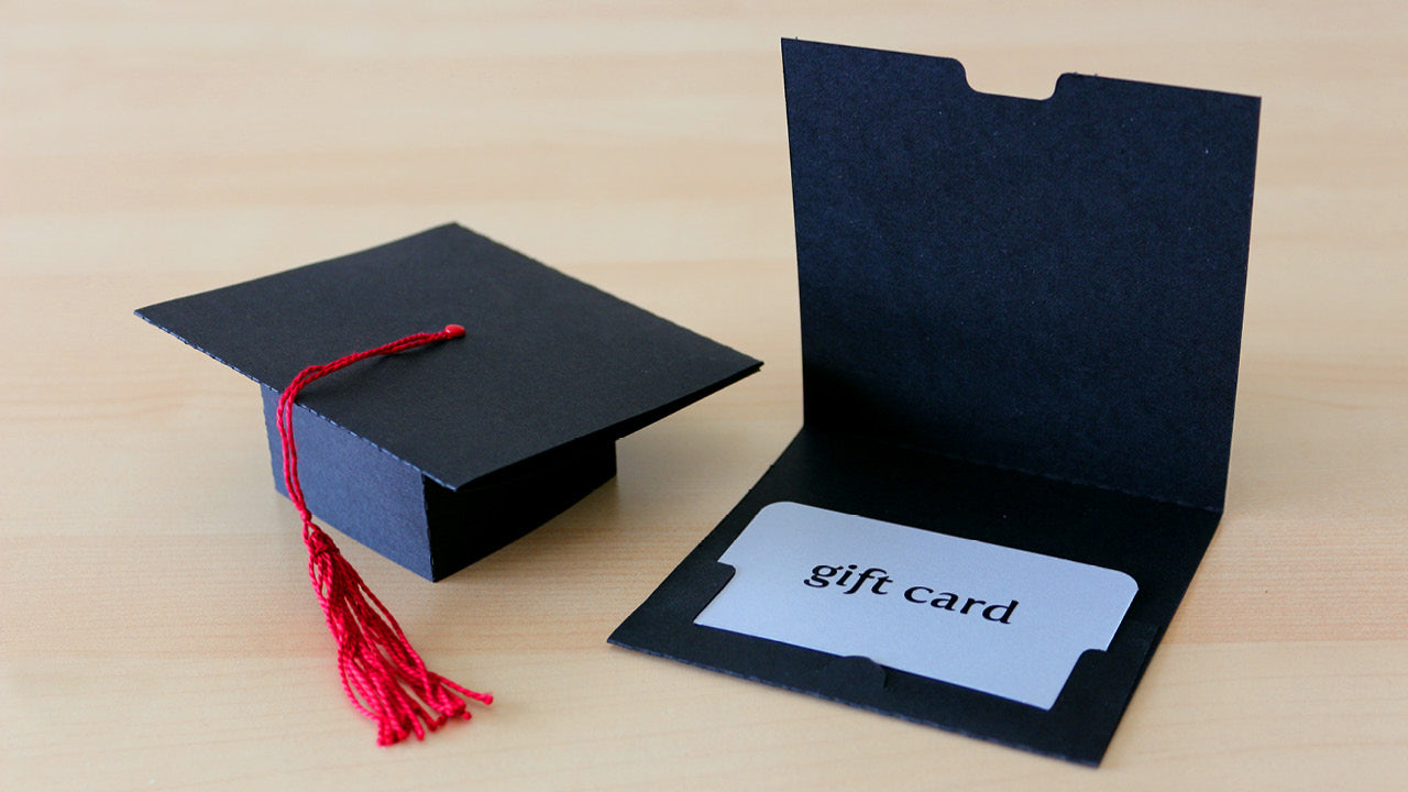 Grad Cap Pop Up Card - Free SVG and PDF Template – PaperZen