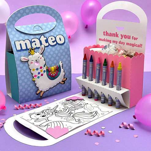 Colouring Suitcase Activity Box – PaperZen