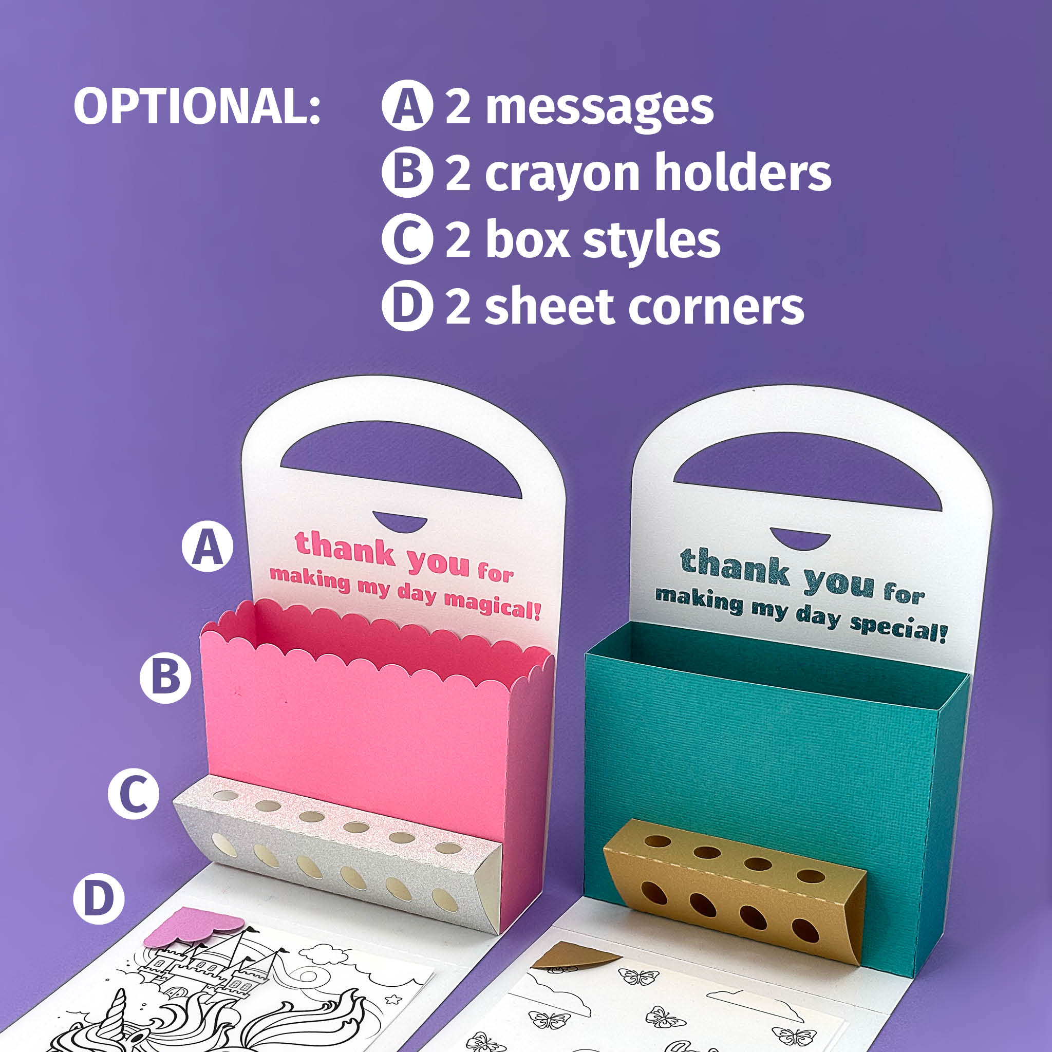 Colouring Suitcase Activity Box – PaperZen