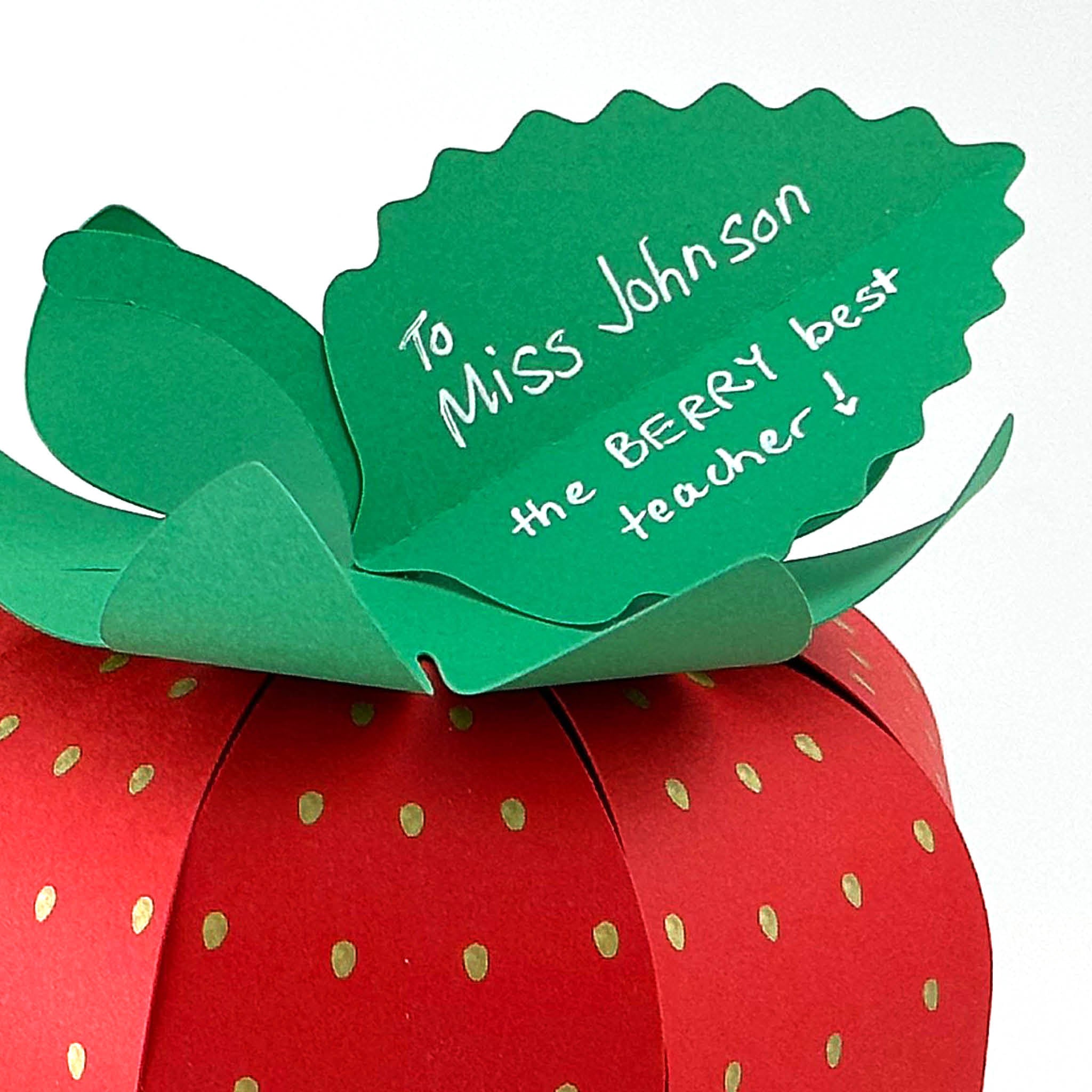 Strawberry Box – PaperZen