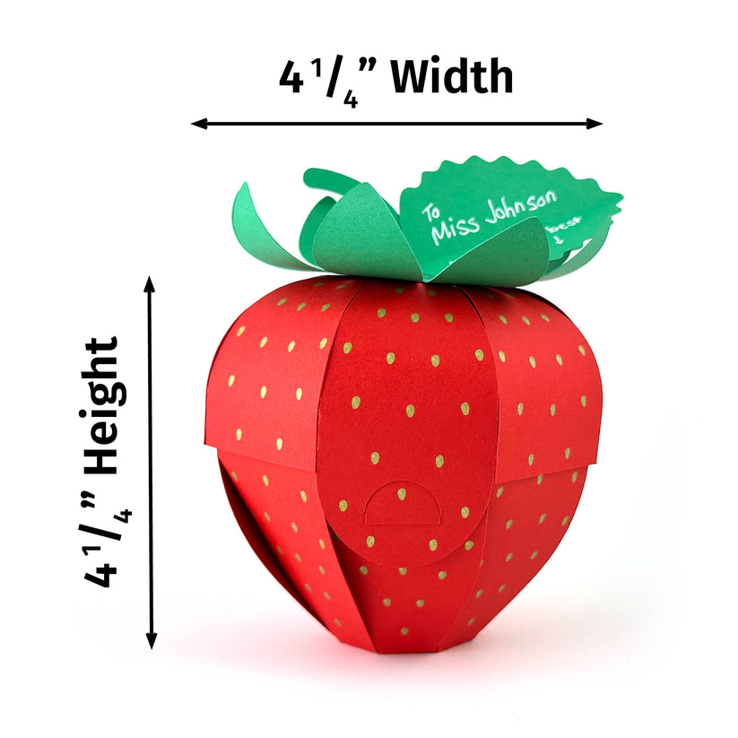Strawberry Box – PaperZen