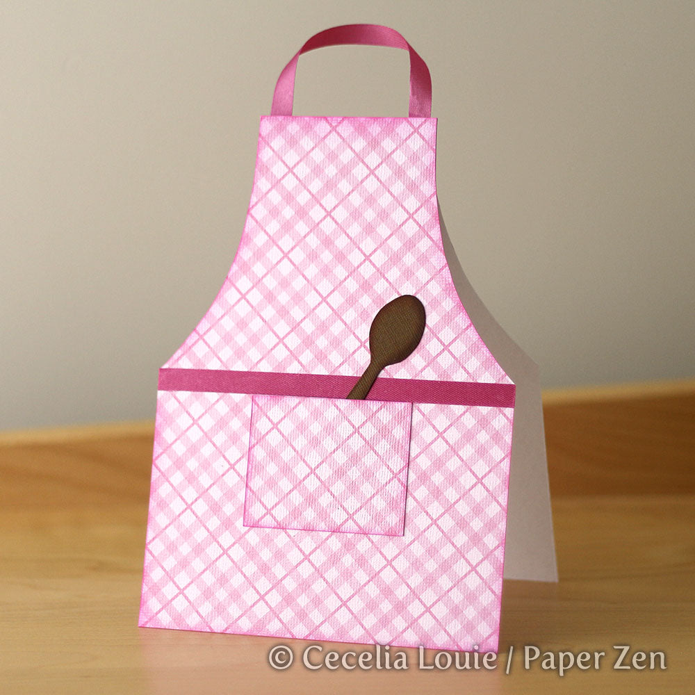 Apron Card - SVG PDF – PaperZen
