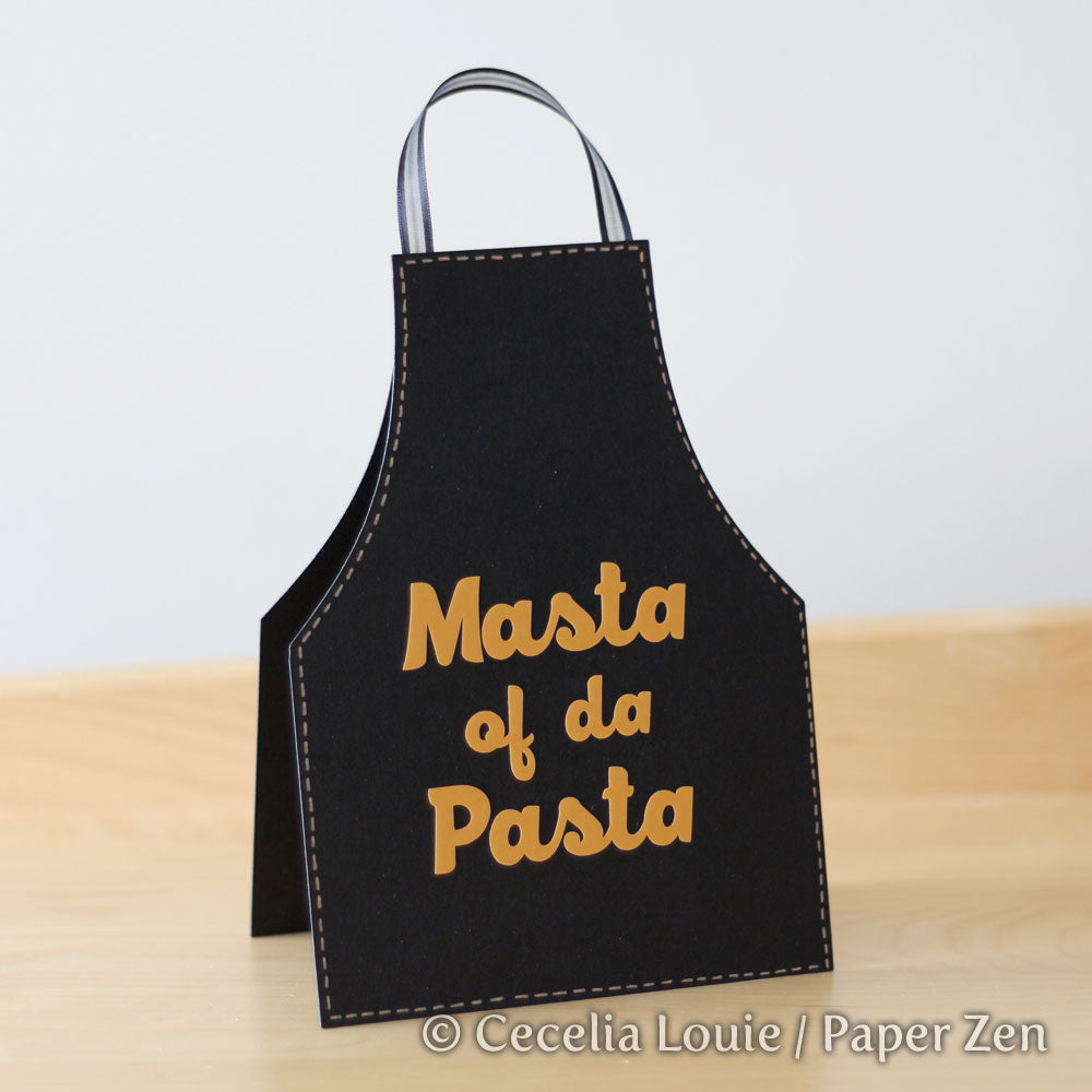 Apron Card - SVG PDF – PaperZen
