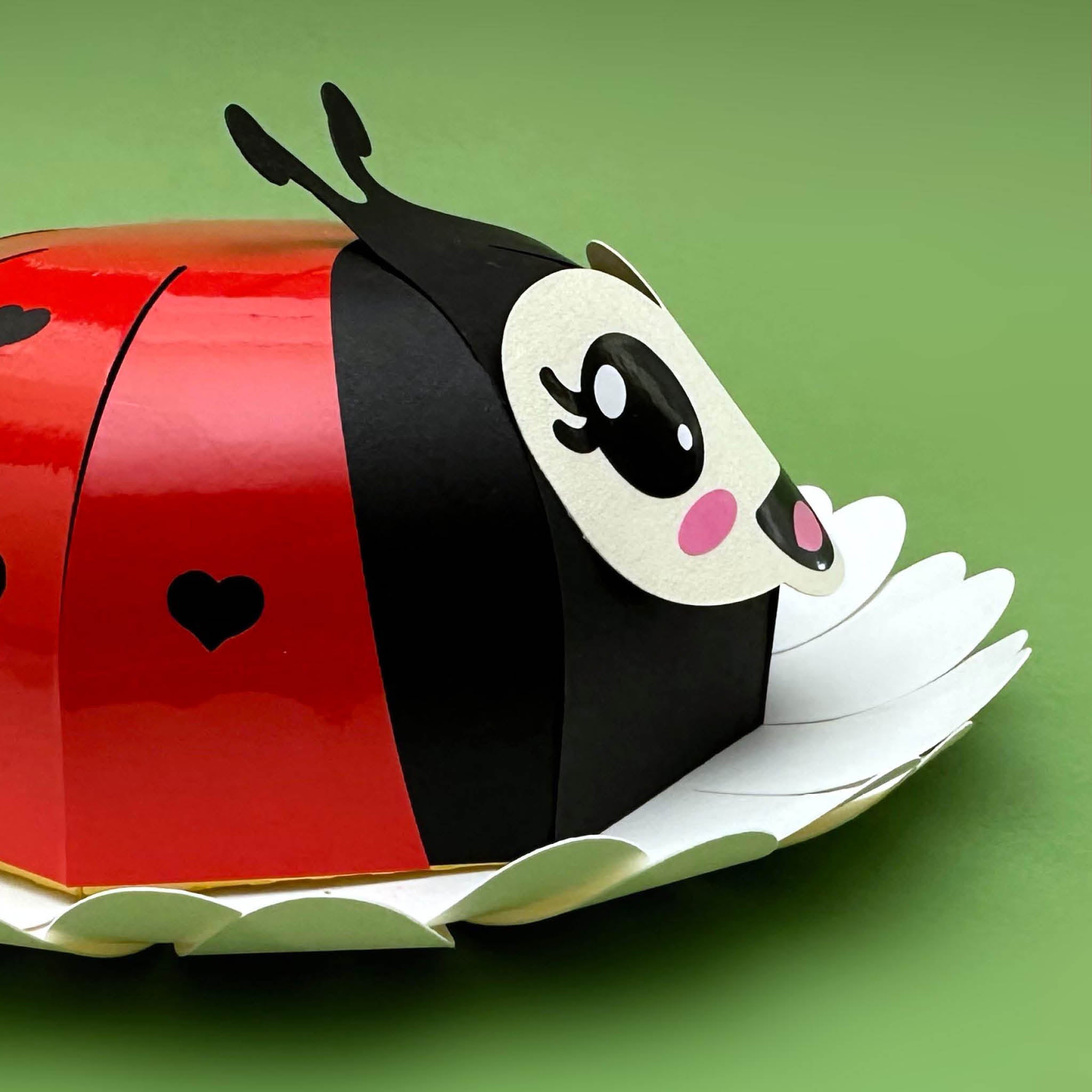 Ladybug Gift Box - SVG – PaperZen