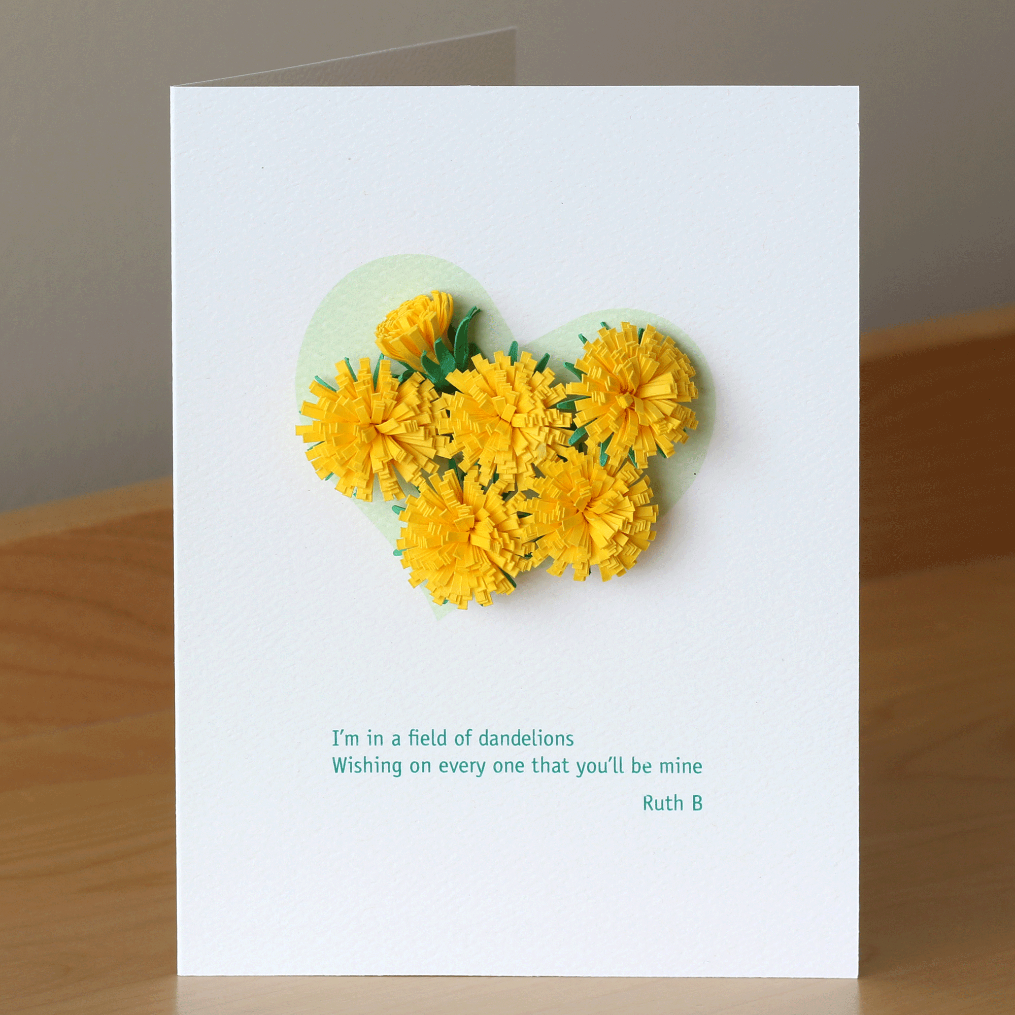 Quilling Fringed Flower - Dandelion – PaperZen