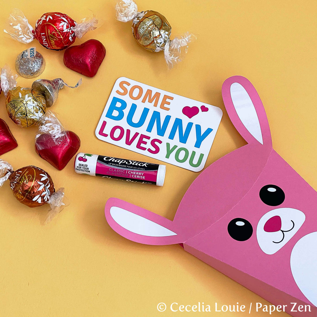 Rabbit Gift Box - SVG – PaperZen