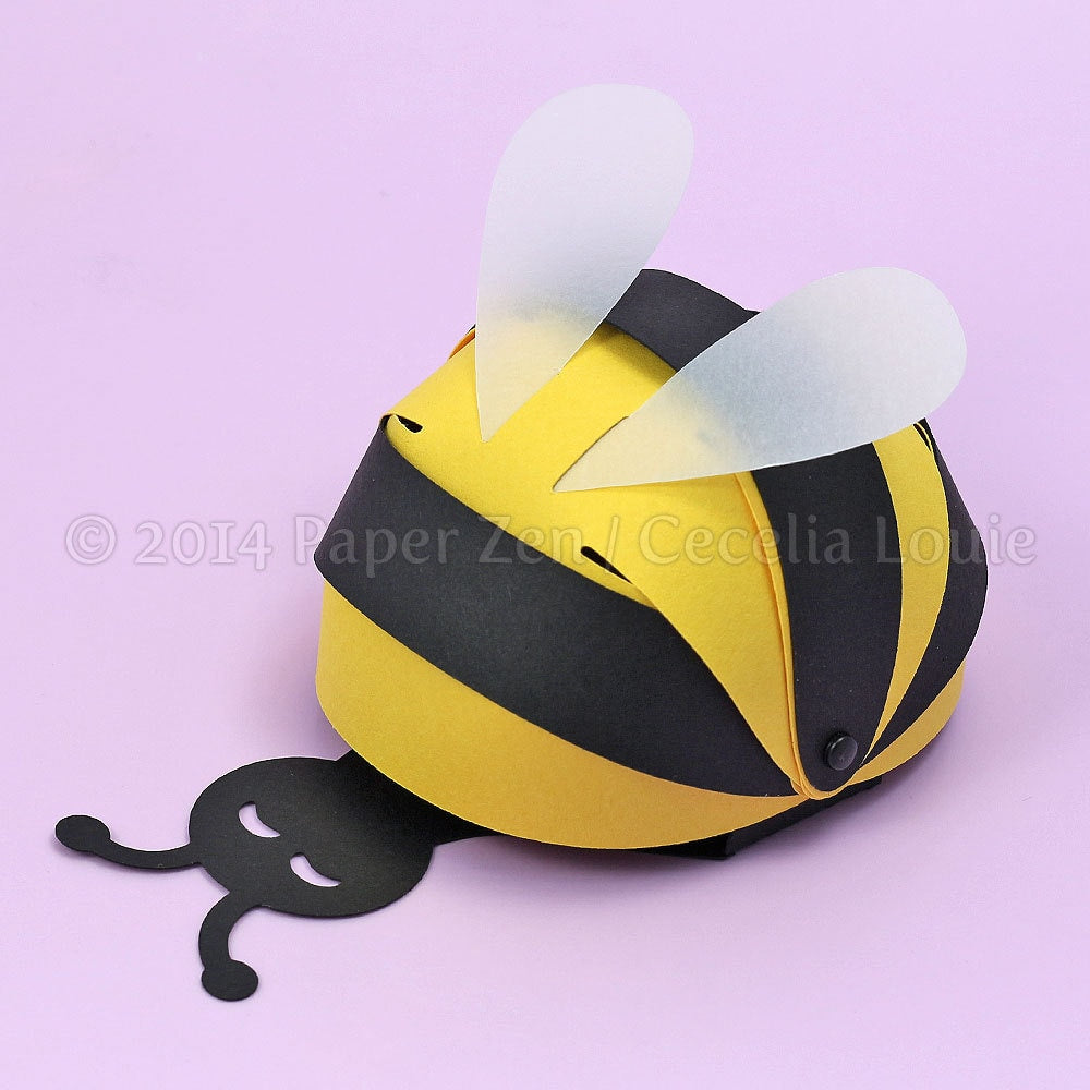 Bee Box - SVG – PaperZen